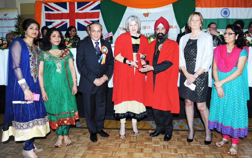 The British Sikh Association hosts its Annual Dinner in central London