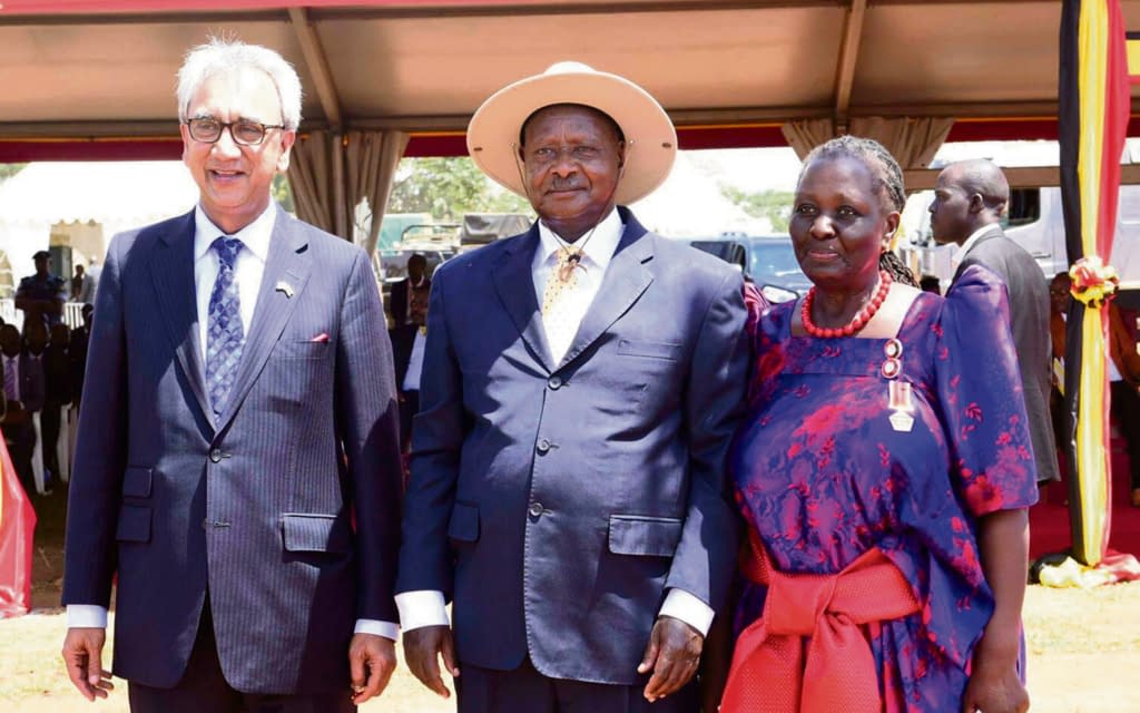 Lord Popat honoured...