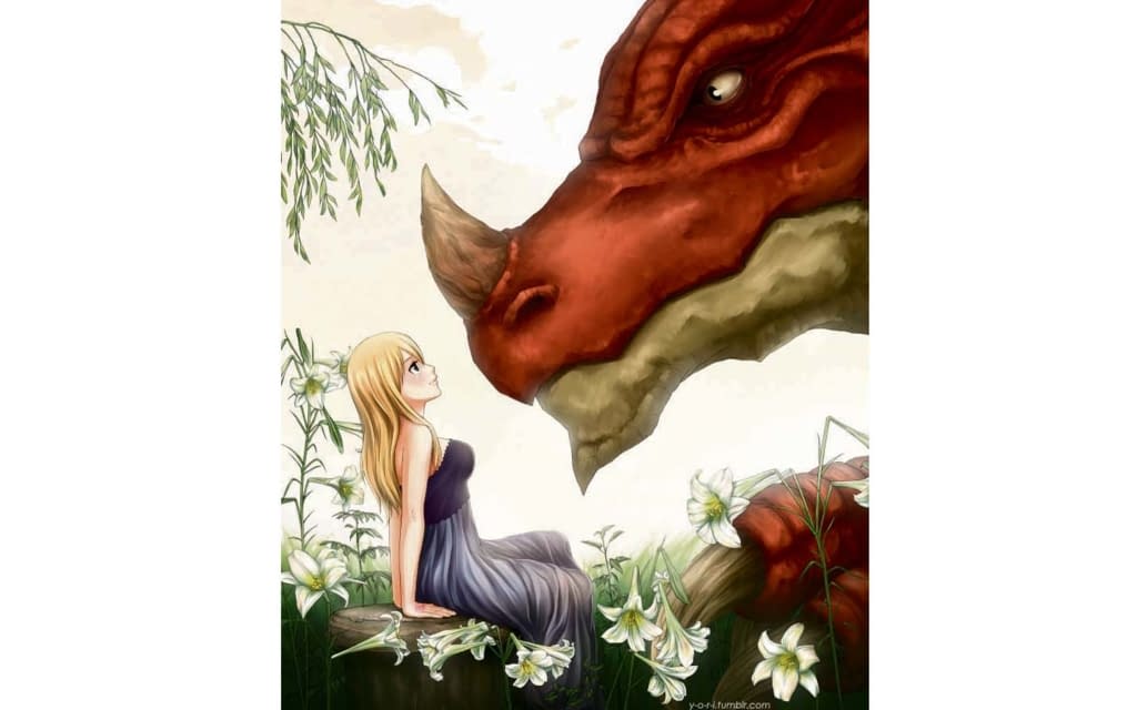 Dragon Eating Princess