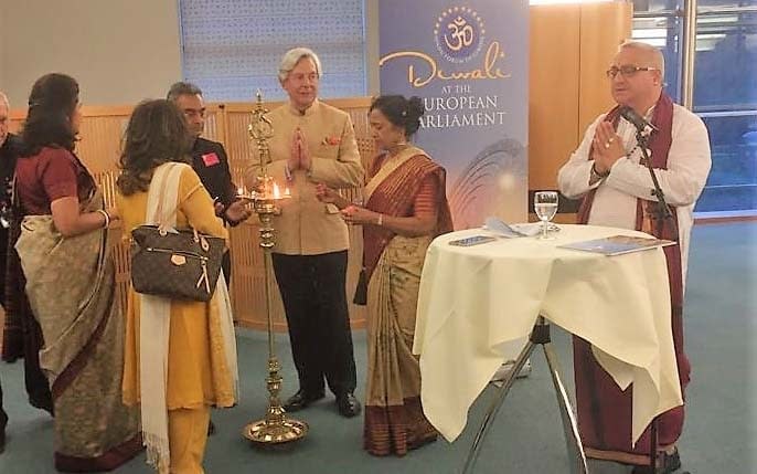 Hindu Forum of Europe celebrates Diwali in European Parliament...