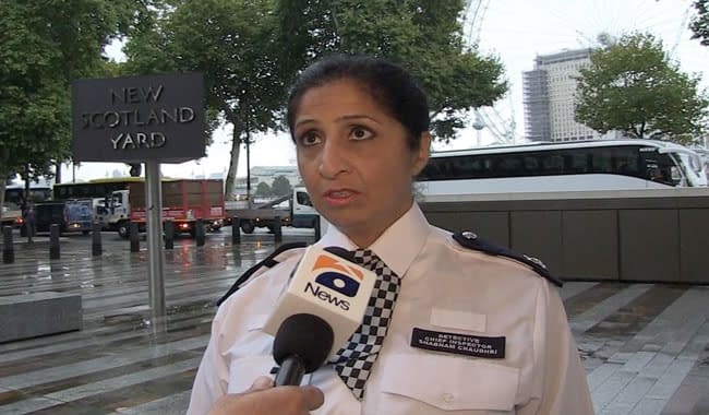 Muslim woman becomes Scotland Yard's detective superintendent...