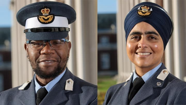 First Sikh and Muslim padres join the British military...