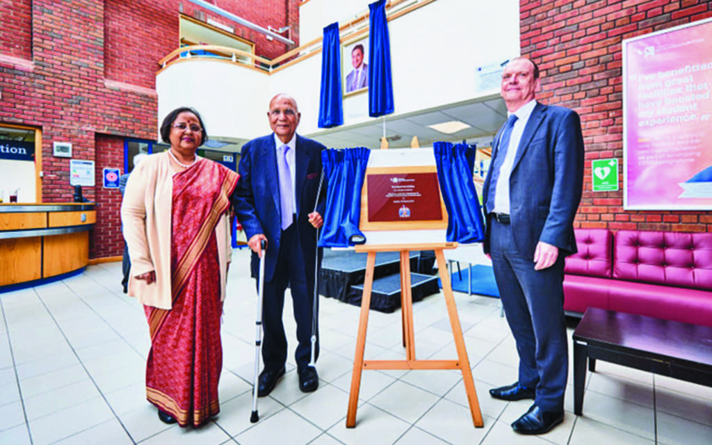 Telford university dedicates new building to late Angad Paul...