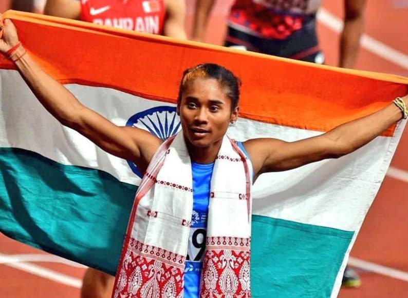 Sprinter Hima Das wins five gold medals in three weeks...