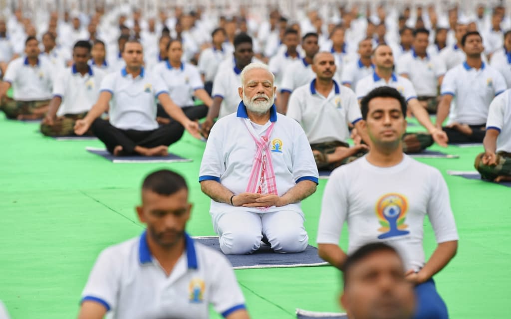 Yoga Day celebrated worldwide