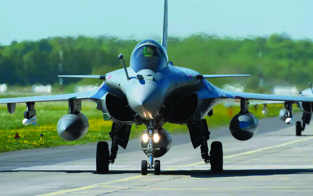 Five Rafale fighters to arrive in India on Wednesday...