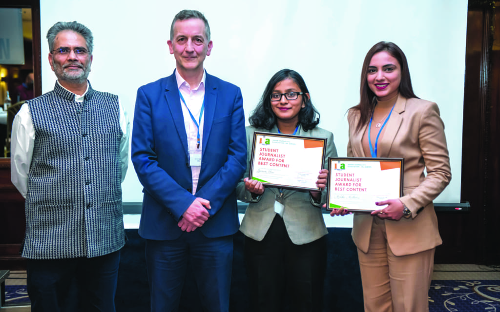 Indian journalism students win inaugural IJA award...