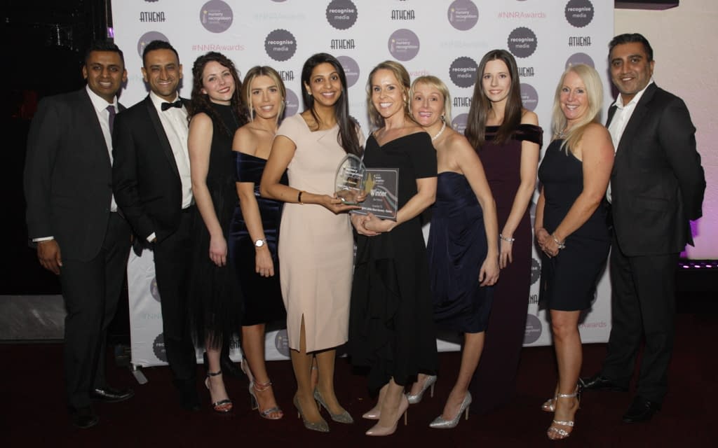 Bright Little Stars honoured at National Nursery Recognition Awards