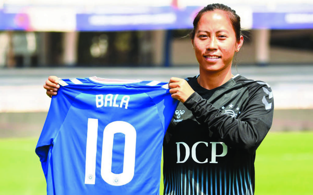 Manipur's Bala Devi to play professional football in Scotland...