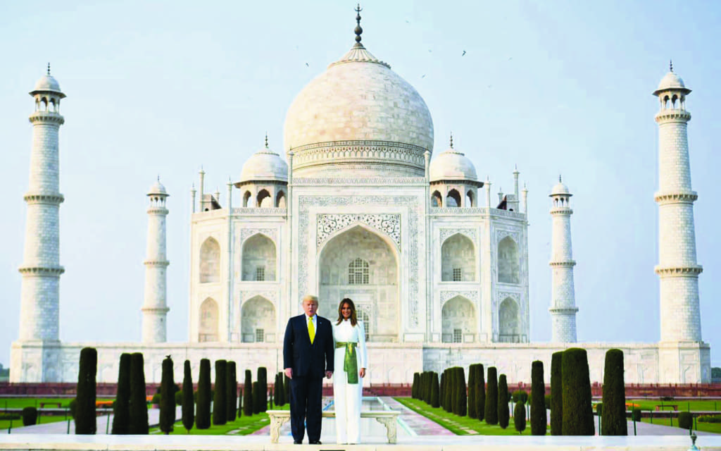 Taj Mahal inspires awe: Trump...