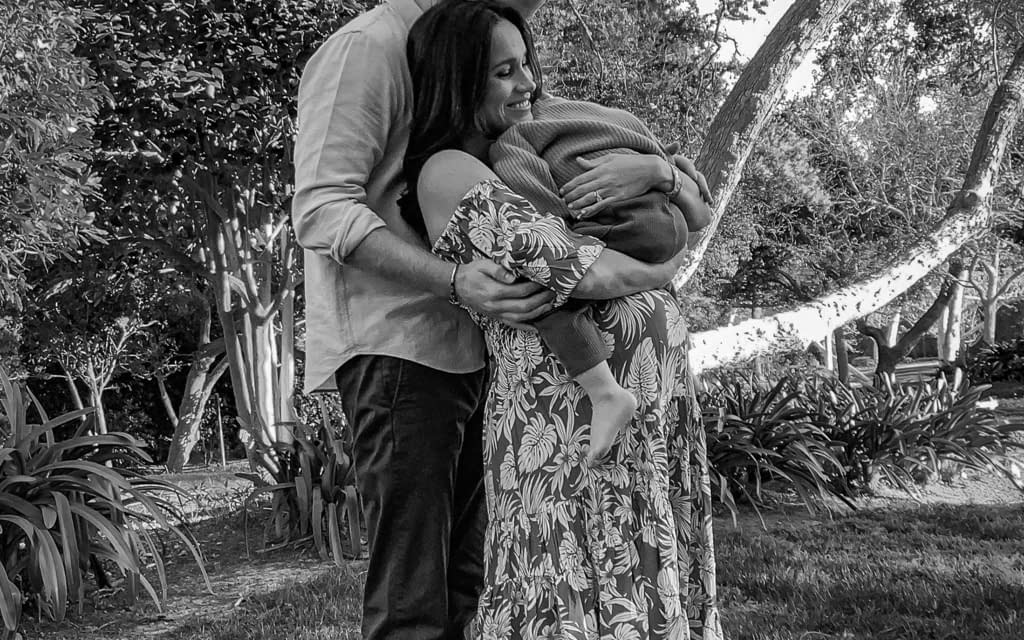 Archie and his baby sister’s balcony debut soon?