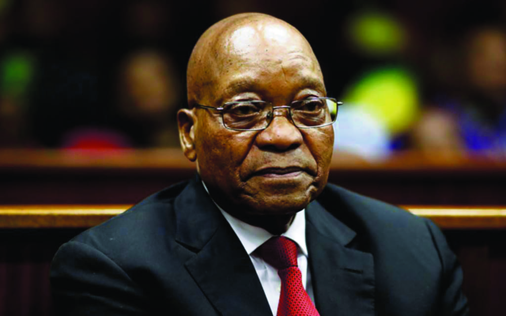 Former SA president Jacob Zuma hands himself over to police