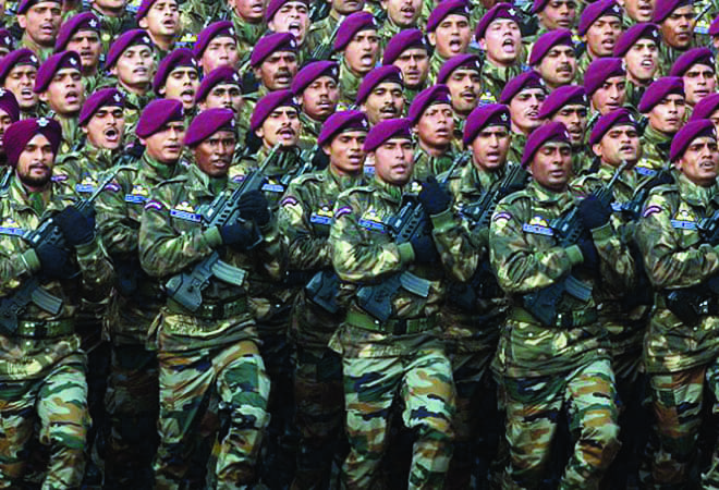 India ranks fourth for having strongest armed forces