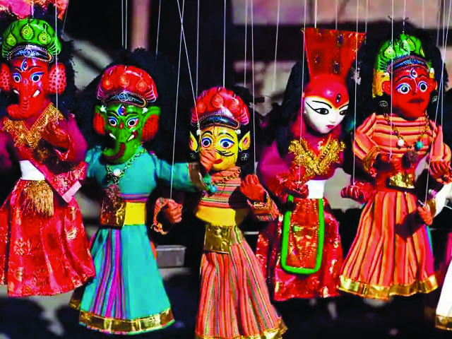 Reviving the traditional art form puppetry