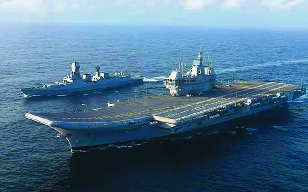 PM Modi inducts India-made INS Vikrant to navy