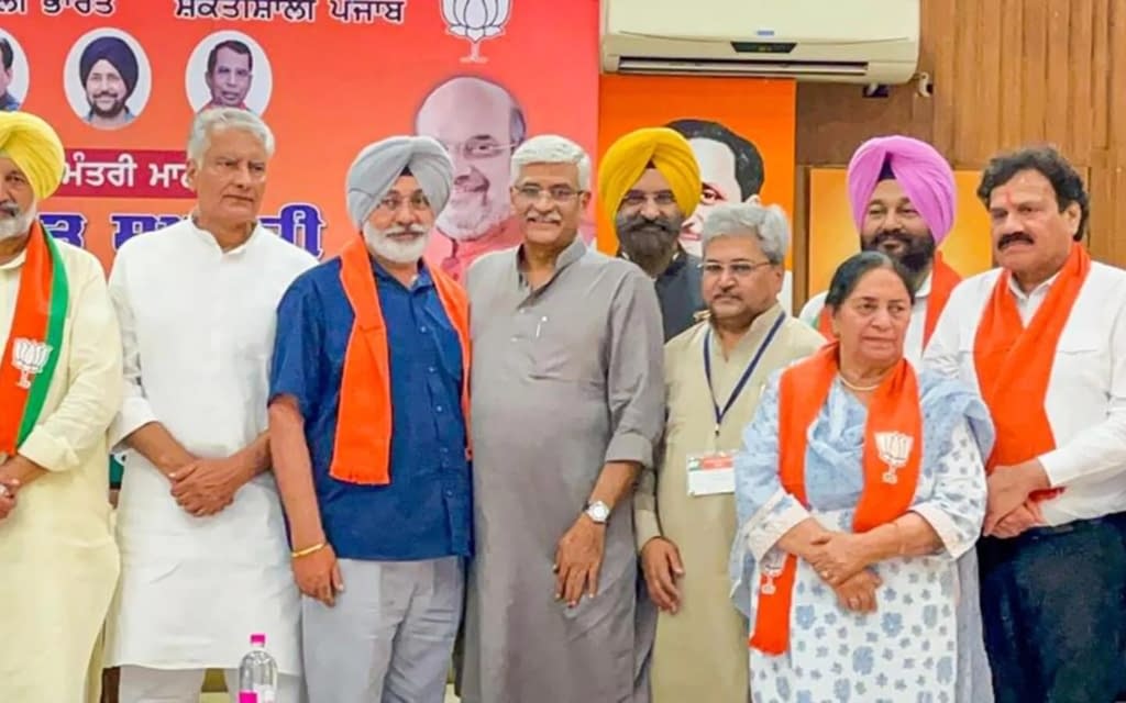 4 former Punjab Cong ministers join BJP