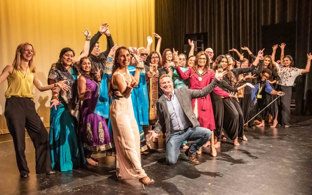 First Dance: Blind people of South Asian Heritage take the floor...