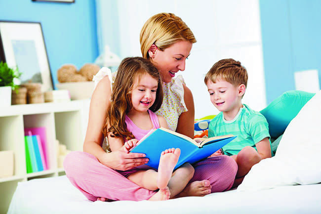 Reading out loud can create positive outcomes for children