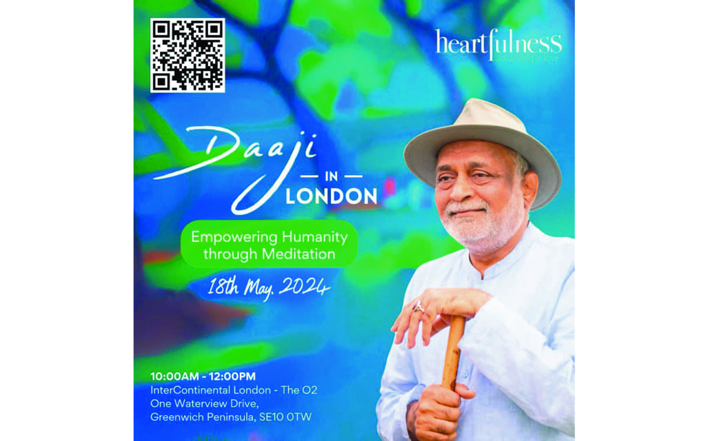 Daaji returns to the United Kingdom after a decade