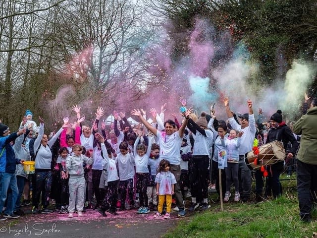 Successful Holi Colour Run
