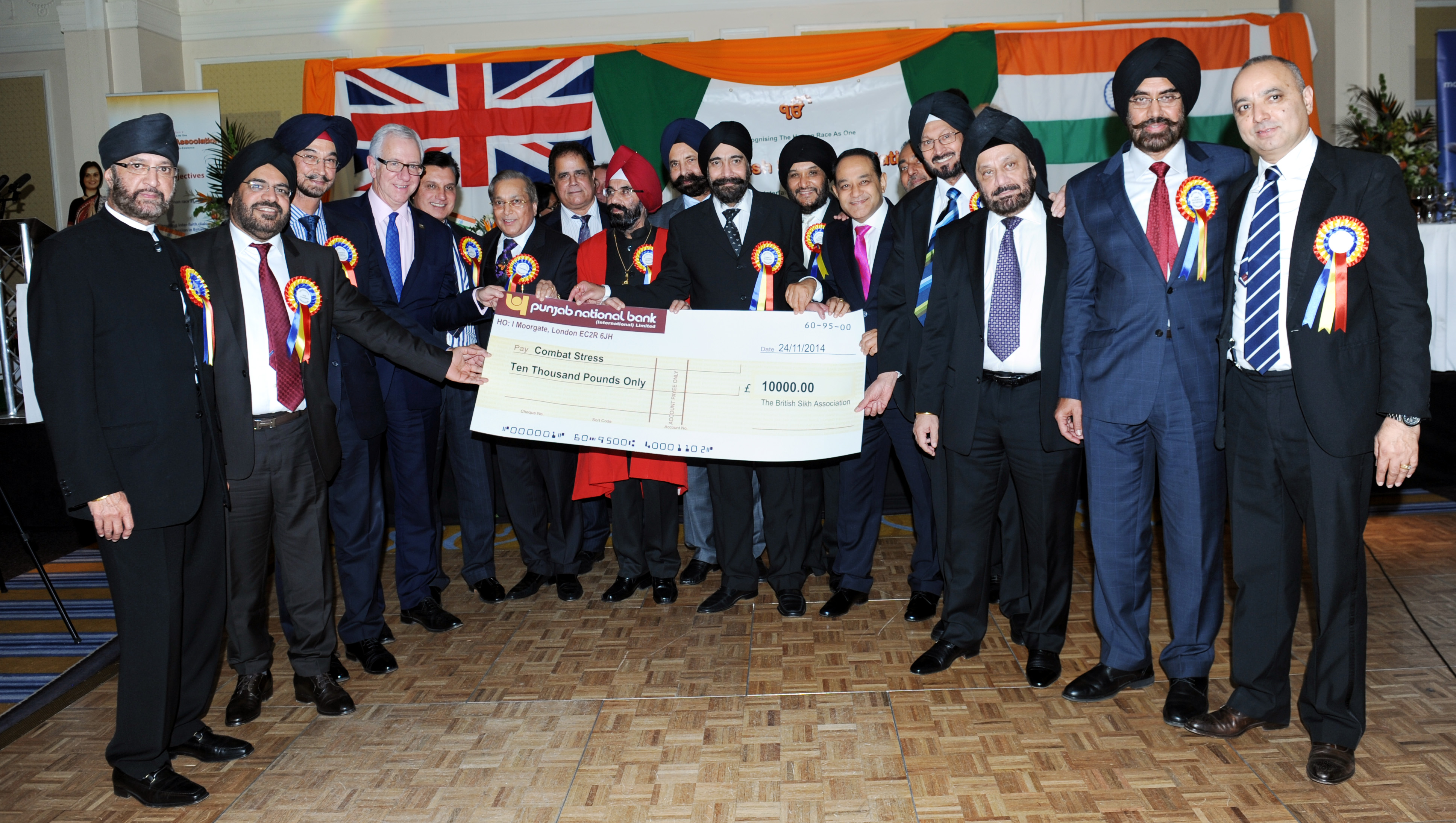 The British Sikh Association hosts its Annual Dinner in central London