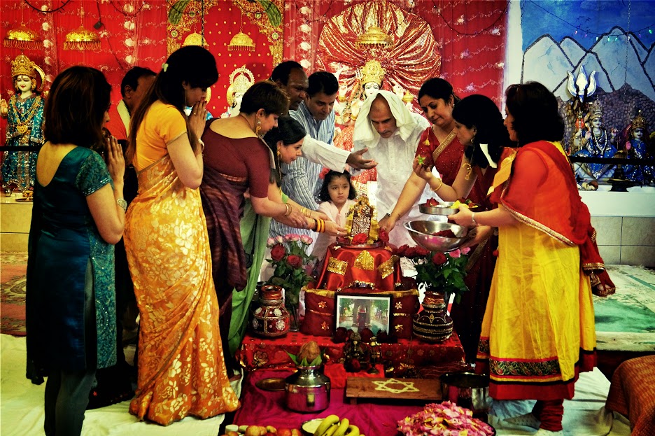 Upholding Religious Traditions in Foreign land...
