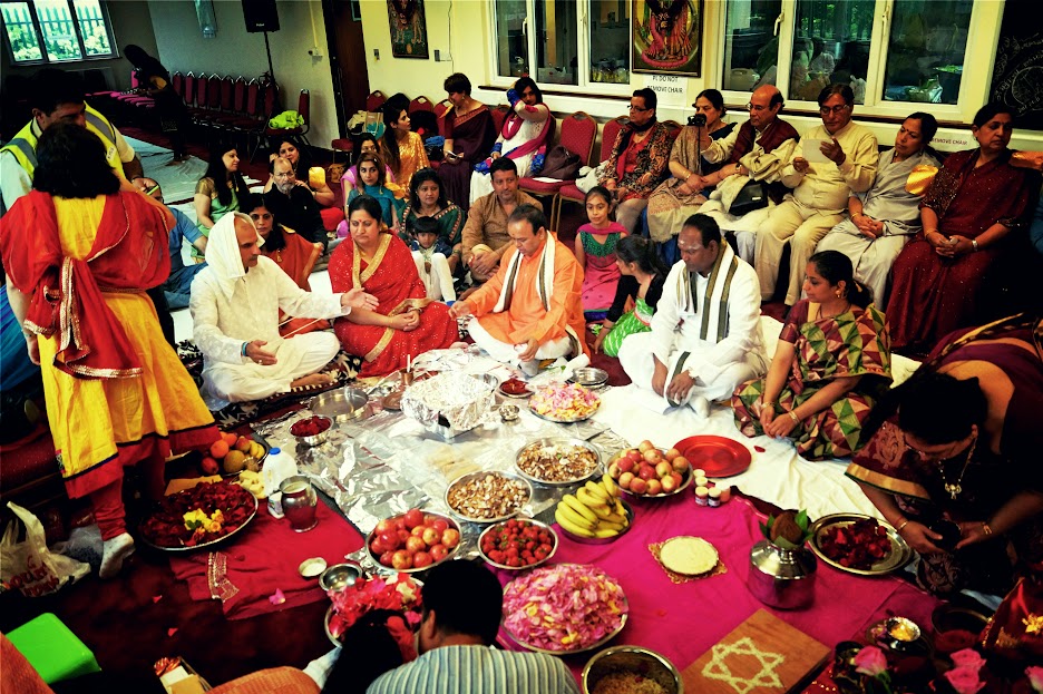 Upholding Religious Traditions in Foreign land...