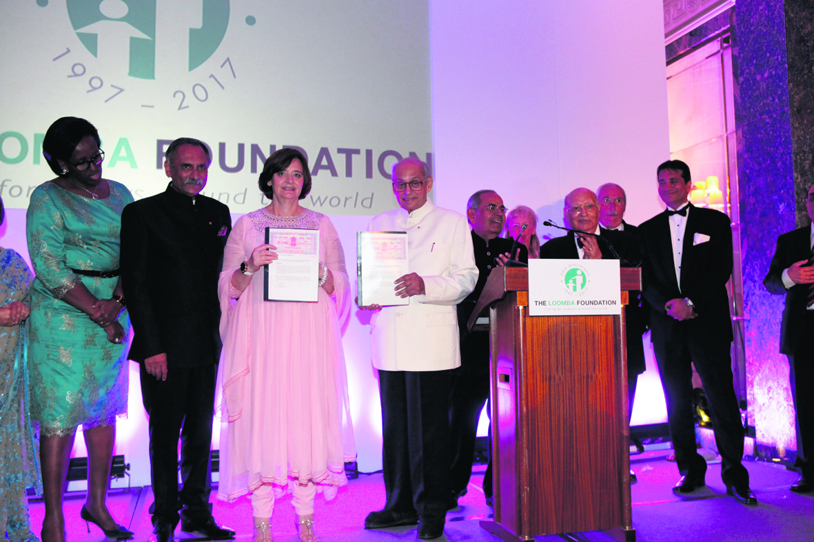 Twenty successful years of the Loomba Foundation...