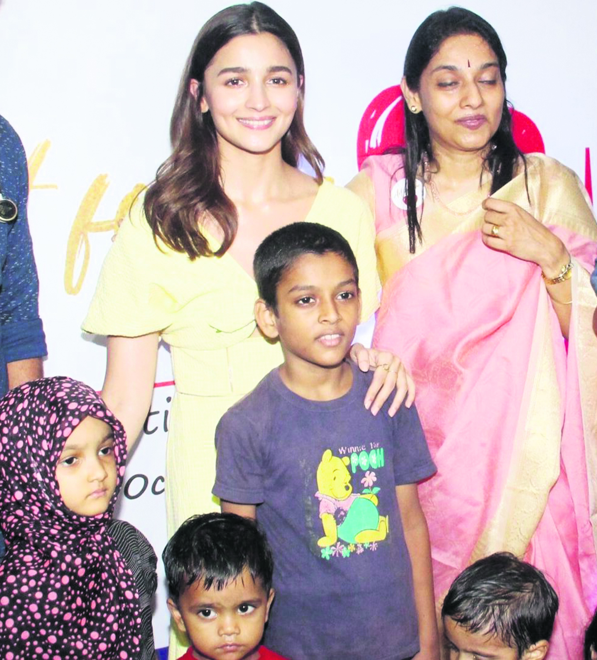 Alia supports kids with heart diseases...