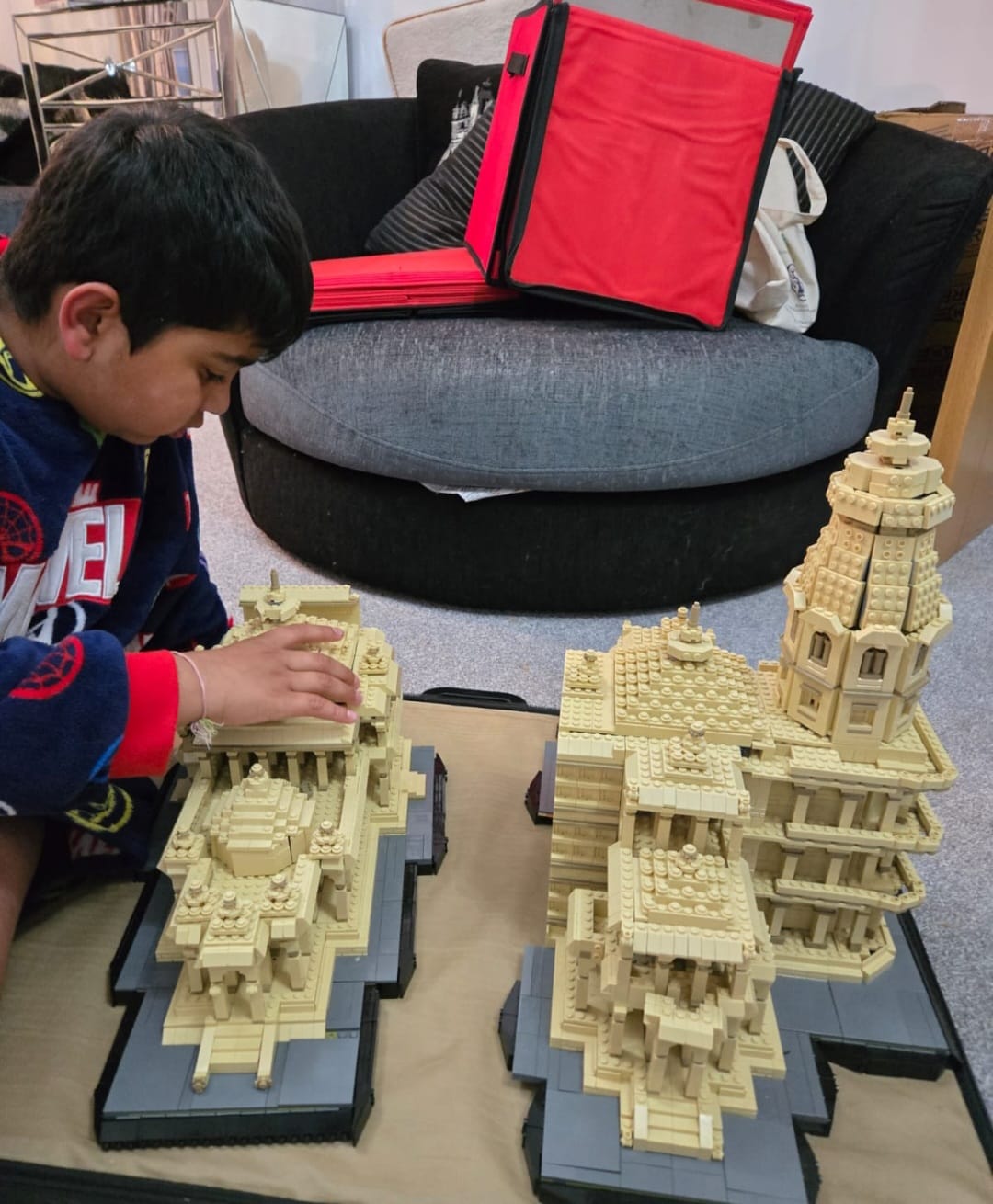 Young LEGO enthusiast creates Ram Mandir for all to see