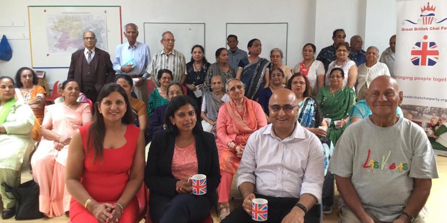 Great British Chai Party doing its bit to help combat lonliness