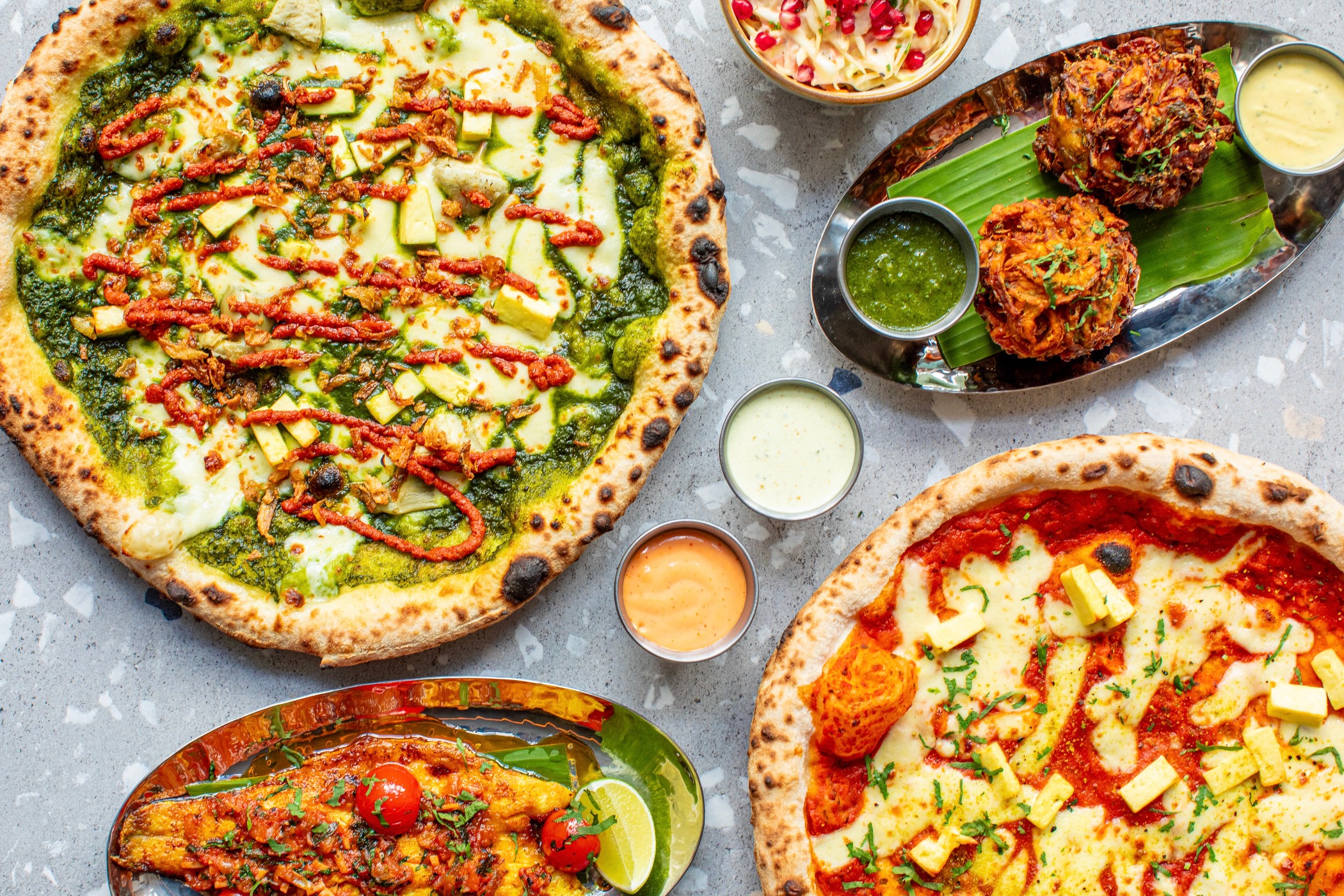 Pizza gets a spicy makeover with Indian flair