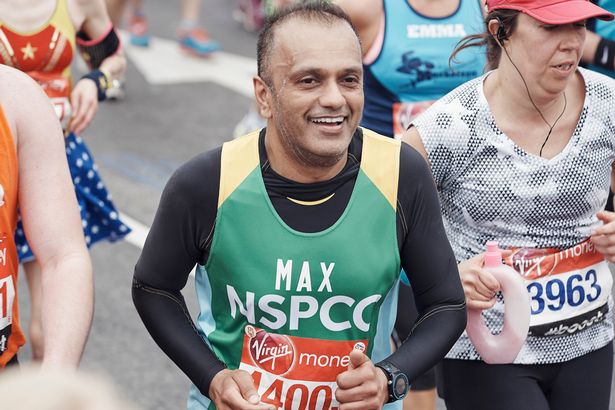 Leicester man runs marathons for the NSPCC