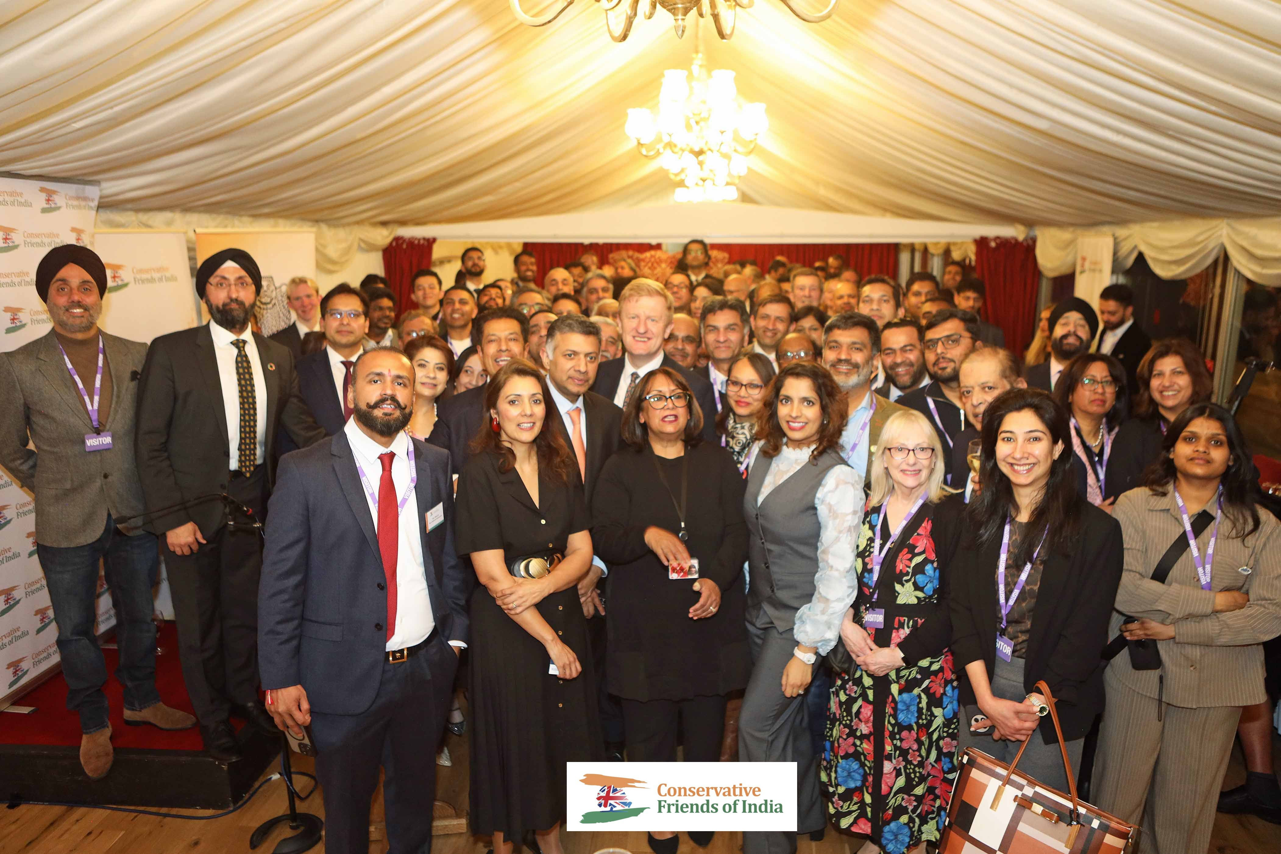 Conservative Friends of India hosts Spring Reception