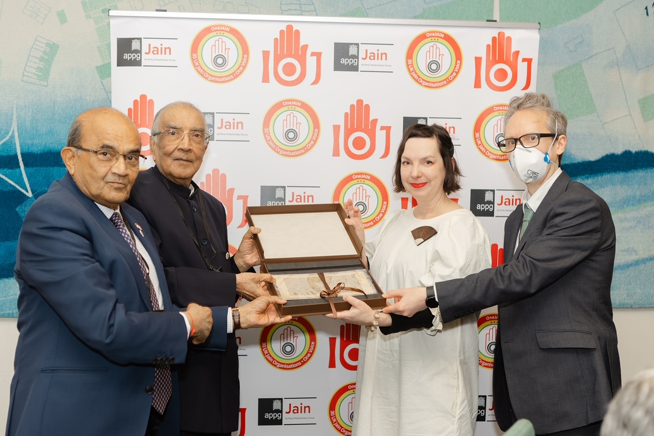 The Institute of Jainology and Jain All-Party Parliamentary Group (APPG ...